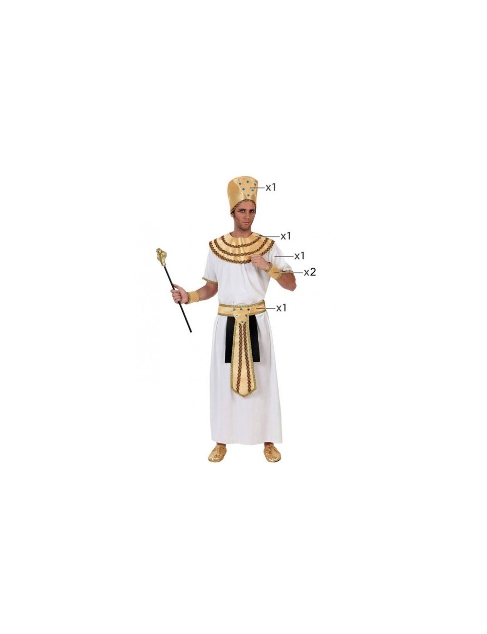 Costum Faraon/ Rege egiptean, adulti, M-L