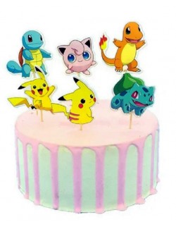 Set 6 scobitori decorative Pokemon