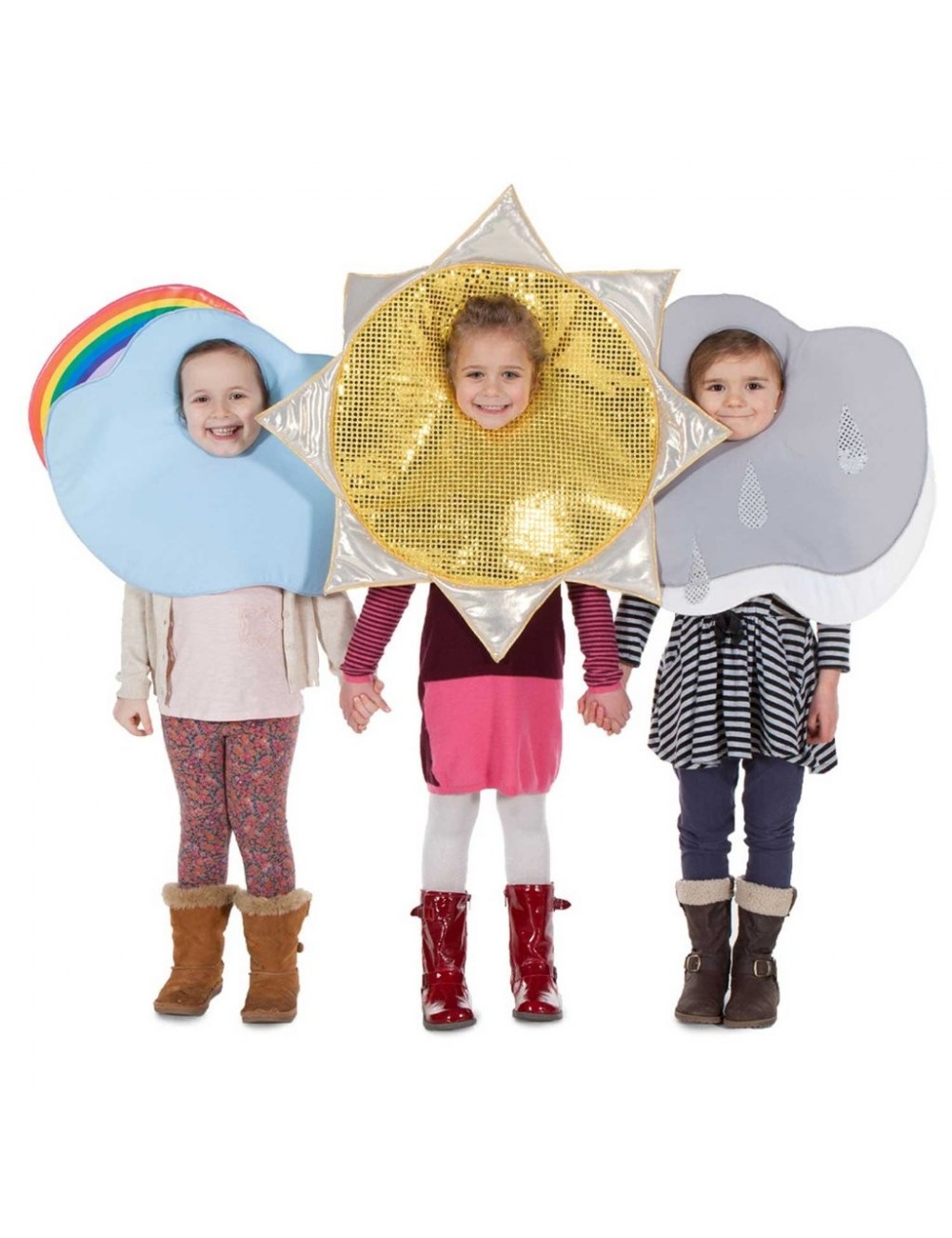 Costum serbare Curcubeu
